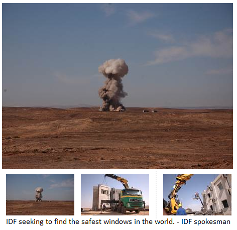 Israel and Stuff » IDF seeking the safest window in the worldIsrael and ...