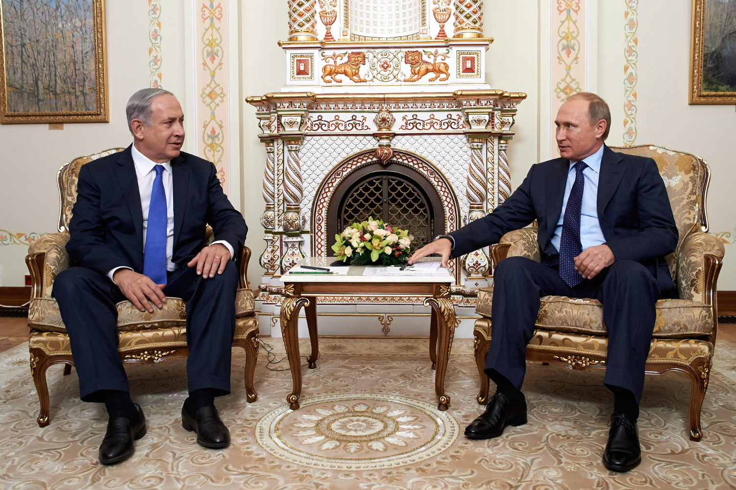 Israel and Stuff » Prime Minister Benjamin Netanyahu and Russian ...