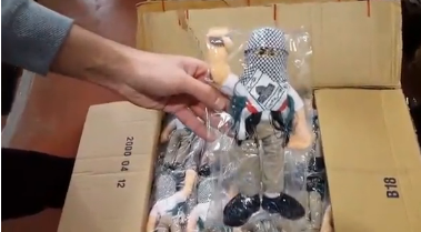 Israel and Stuff » Keffiyeh clad terror-dolls brandishing rock in hand ...