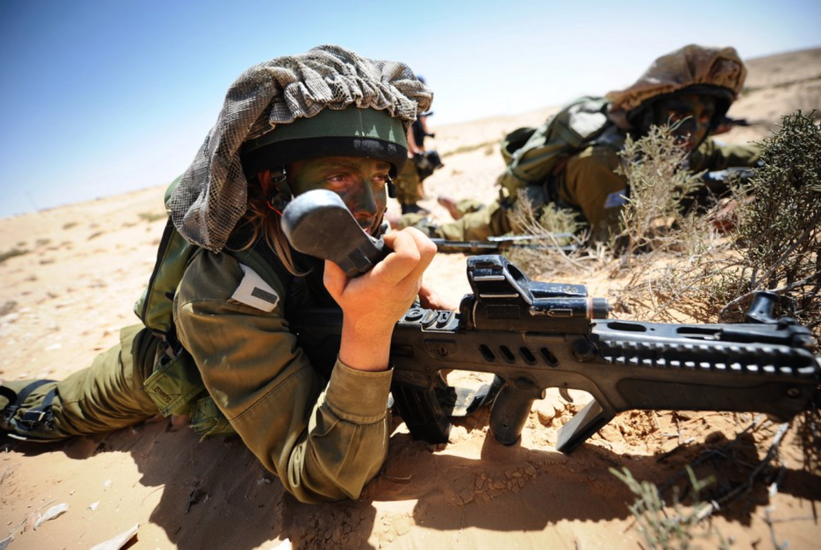 Israel and Stuff » IDF Caracal Battalion Officer – Photo courtesy: IDF ...