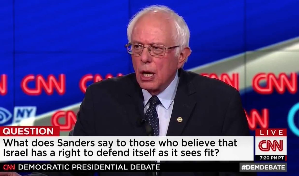 Israel and Stuff » Pew Poll: Sanders supporters more pro-Palestinians ...