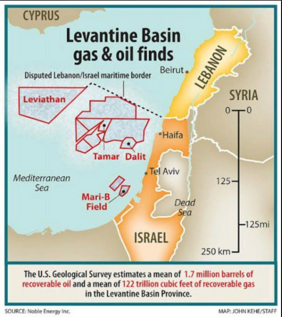 Israel and Stuff » Israel’s exclusive economic zone mapIsrael and Stuff
