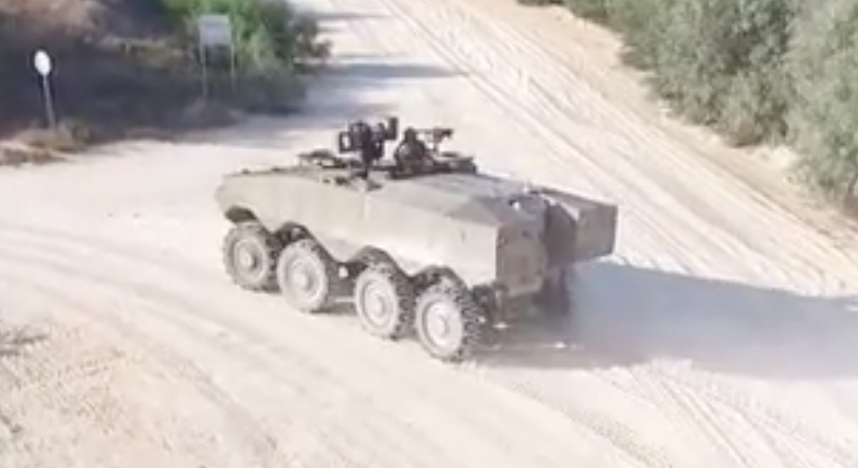 Israel and Stuff » WATCH: IDF wheels out its first 8-wheeled armored ...