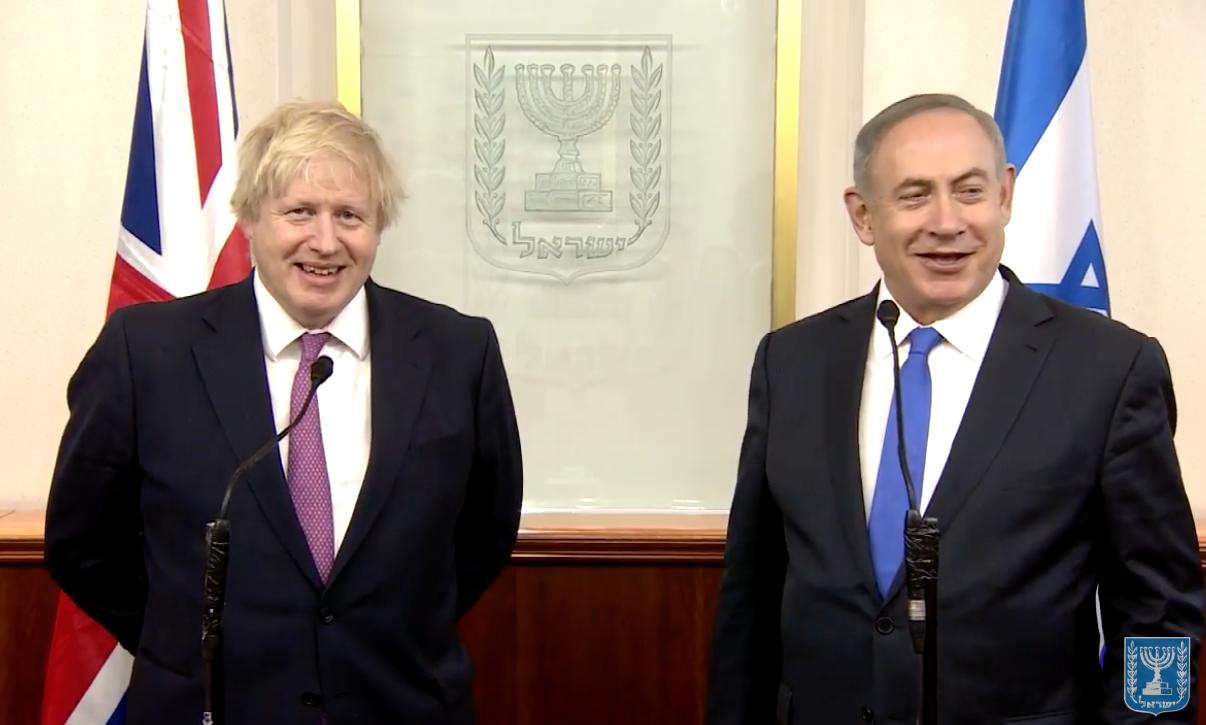Israel and Stuff » Watch: Israel’s PM Netanyahu meets with British ...