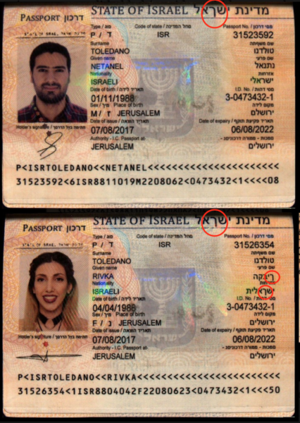 Israel and Stuff » Iranian couple nabbed in Ecuador using fake Israeli ...
