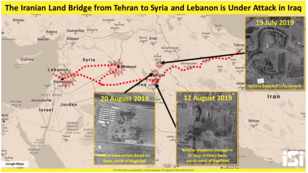 Israel and Stuff » Israeli satellite images reveal destruction of Iran ...