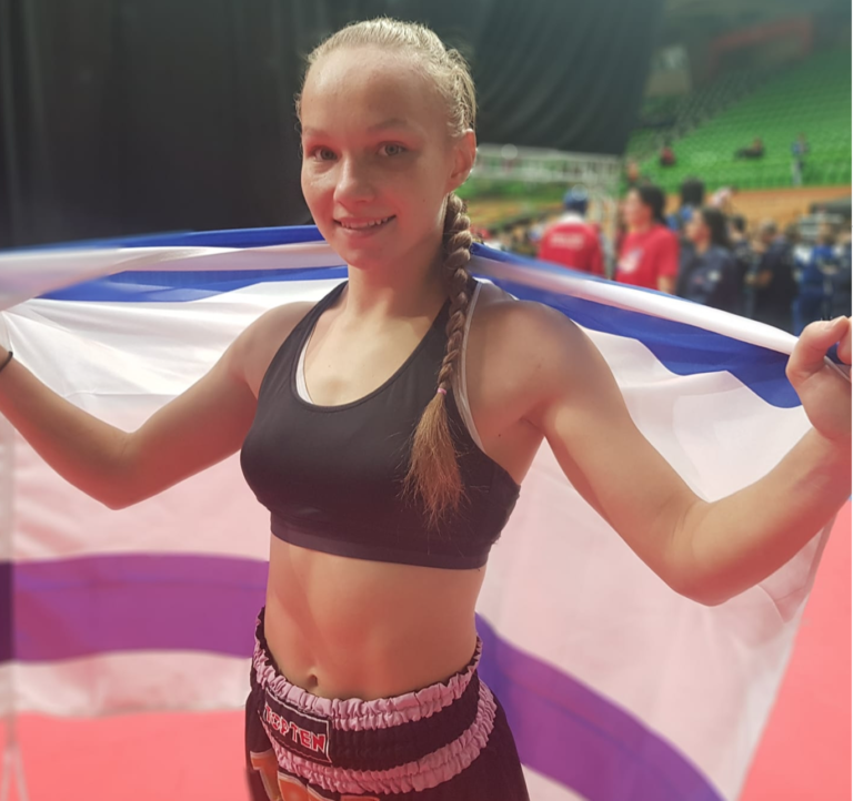Israel and Stuff » Israel’s Yulia Sachkov takes women’s 2019 gold medal in kickboxingIsrael and ...